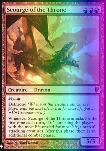 MTG Scourge of the Throne (58/124) Mystery Booster Retail Edition Foils ...