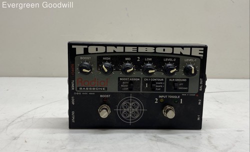 Tonebone Radial Bassbone Guitar Effects Pedal UNTESTED | eBay