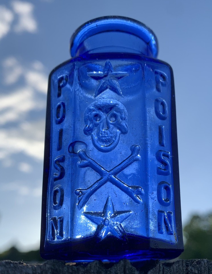 Collectible Poison Bottles (Pre-1900) for sale | eBay