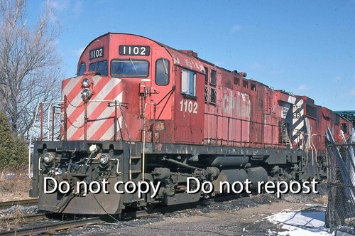 Original slide KODACHROME CP 1102 Control Cab ex-C424 St Thomas ON | eBay