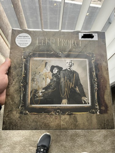 STONE SOUR Josh Rand Casandra Carson Hand Signed Life Project Album ...