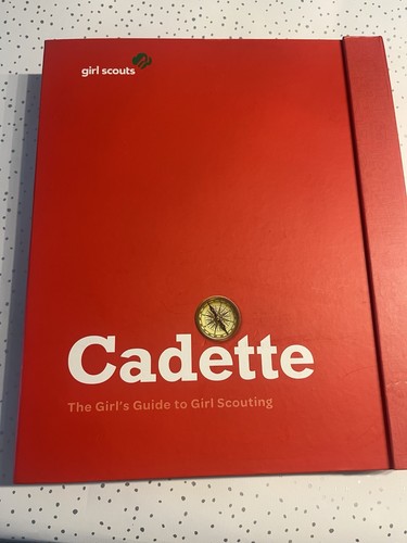 Girl Scout Cadette A Girls Guide To Scouting Binder Book Handbook w ...