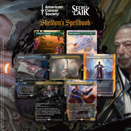 MTG Secret Lair: Sheldon's Spellbook Rainbow Foil Teferi's Protection ...