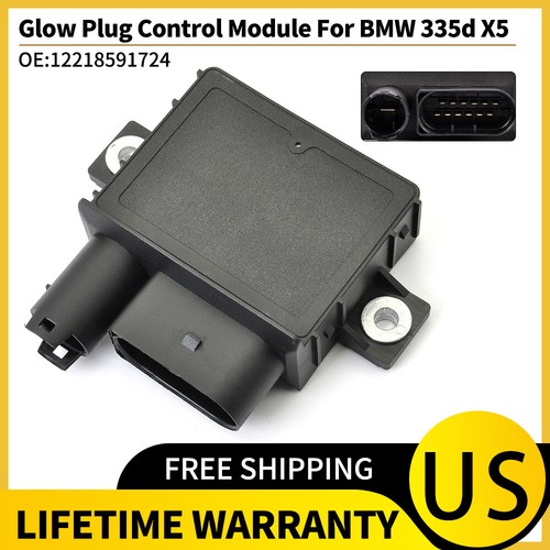 Glow Plug Relay Control Module For 2009-2011 BMW 335d X5 12218591724 ...