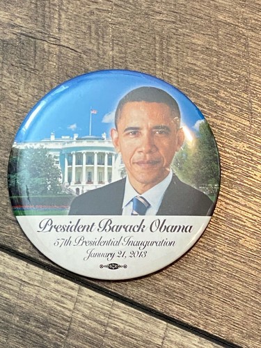 President Barack Obama January 21 2013 Inauguration 3 Inch Button Pin ...