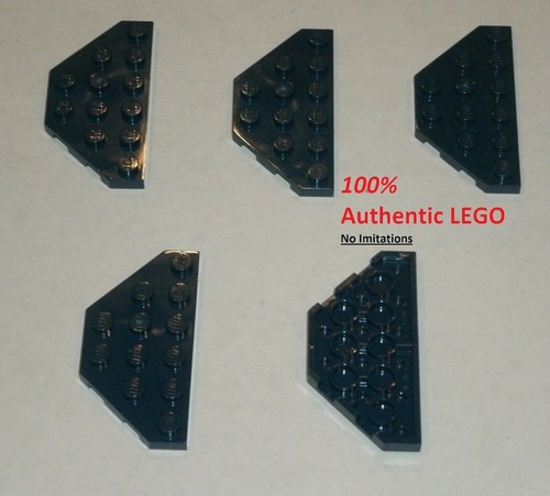 LEGO NEW 3x6 Dark Blue Plate with 45º Corners (5x) 6127326 4500066 ...