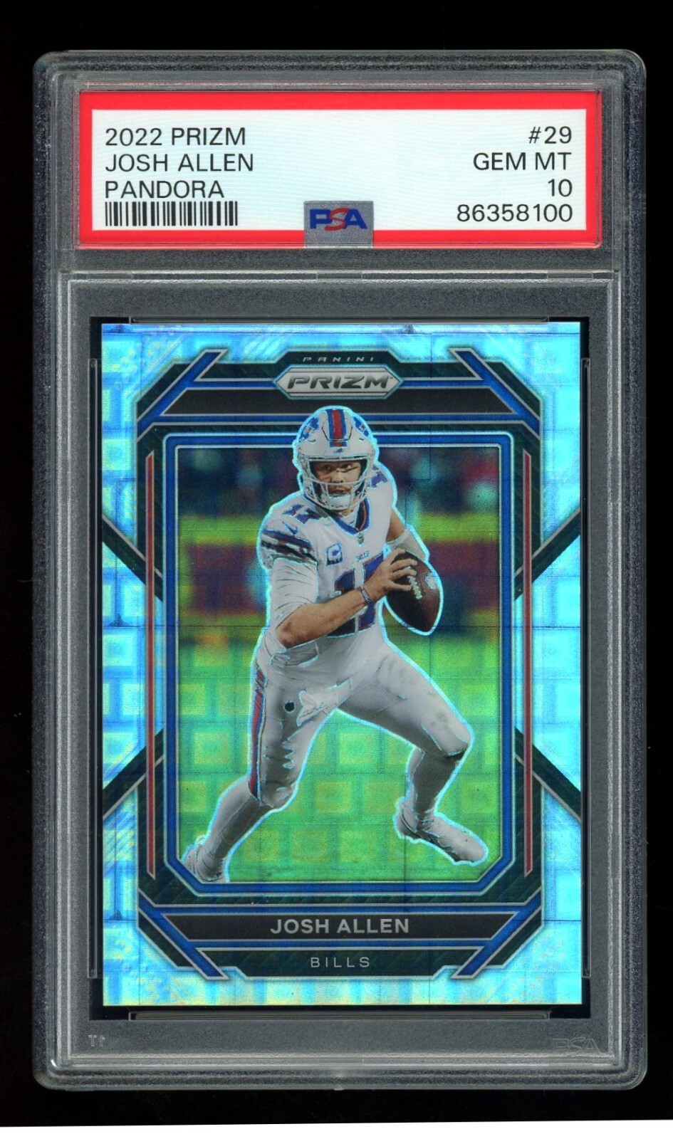 Josh Allen 2022 Prizm #29 Pandora /400 Price Guide - Sports Card Investor