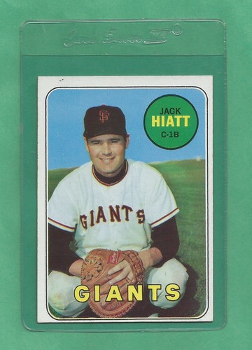 1969 Topps San Francisco Giants Jack Hiatt # 204 NM-MT Low Pop !!!! | eBay