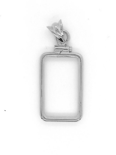 Sterling Silver Screw Top Coin Bezel 1 oz Pamp Suisse Fortuna Silver ...