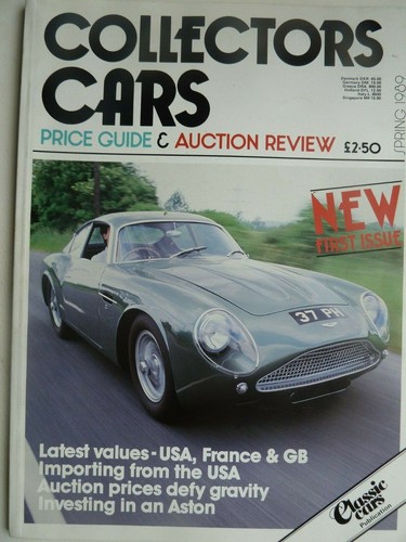 COLLECTORS CARS, SPRING 89 feat ASTON MARTIN, ALFA ROMEO, ROLLS ROYCE ...