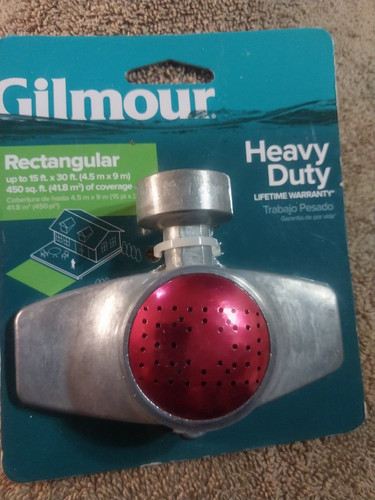 Gilmour Heavy Duty Spot Lawn Sprinkler: Rectangular | eBay