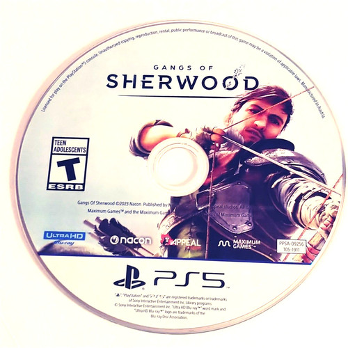 Gangs of Sherwood - Sony PlayStation 5 Disc Only/Untested/Mint Cond ...