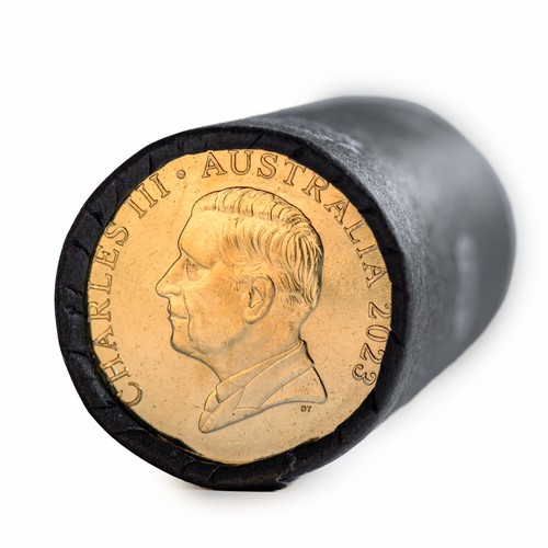 2023 $1 King Charles III Mob of Roos Cotton & Co Coin Roll | eBay Australia