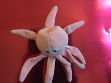 Inky the Octopus - Grey, No Mouth - Beanie Babies - Beaniepedia