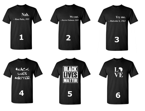 Black Lives Matter Shirt BLM Civil Rights Justice Freedom T-Shirt Mix ...