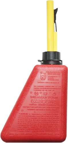 REDA Saddlebag Fuel Can 1 Gallon | Pack of 12 | RGC1001-12 | Plastic ...