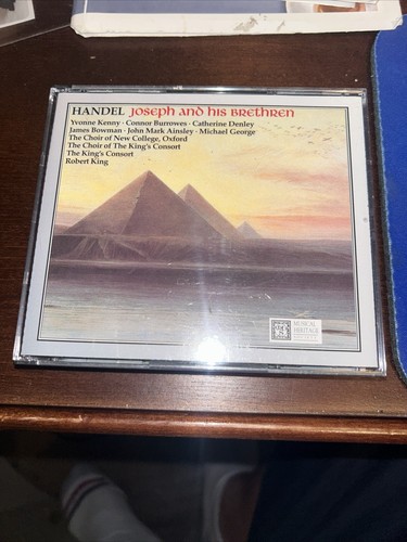 Handel: Joseph And His Brethren (oratorio In 3 Parts) (3 CDs Musical ...