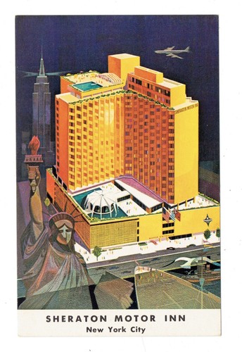 Vin Postcard (1)NY,NY Sheraton Motor Inn P62591 UP (638 | eBay