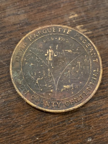 1855-1955 Mason County Centennial Pere Marquette Pageant 25c Trade ...