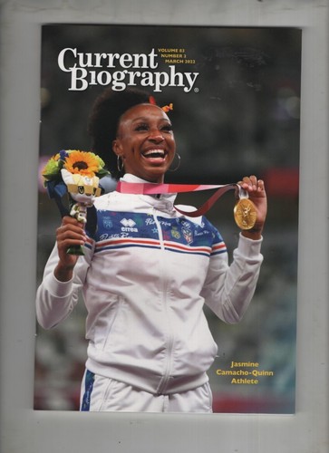 CURRENT BIOGRAPHY magazine MARCH 2022 JASINE CAMACHO COVER | eBay