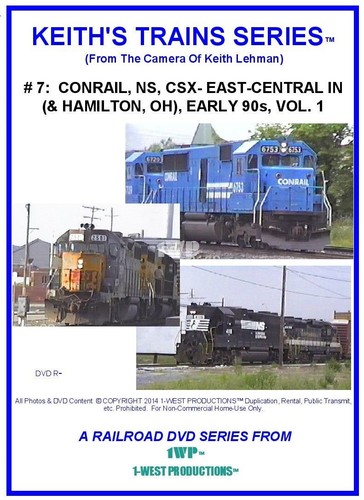 Keith's Trains Series RR DVD Title #7 CR, NS, CSX, E-C IN & HAMILTON, OH 90s V1 | eBay