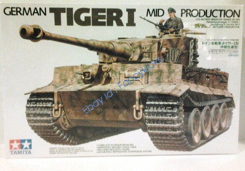 Tamiya 35194 1/35 scale model kit 35194 Tiger I, Mid-production. | eBay