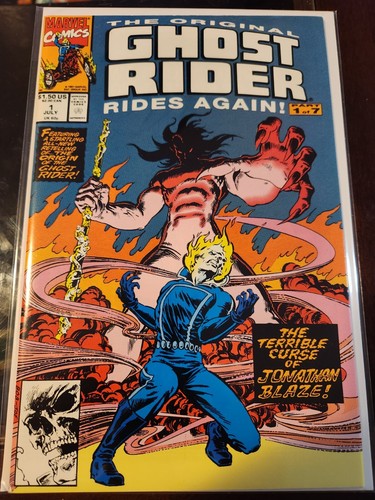 The Original Ghost Rider Rides Again #1 1991 MARVEL COMIC BOOK 9.4 V21 ...