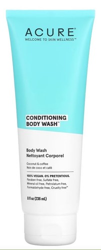 ACURE Conditioning Body Wash With Coconut & Coffee - 8 oz - New ...