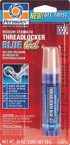 Permatex Gel Twist Threadlockers .35oz Blue 24010 | eBay