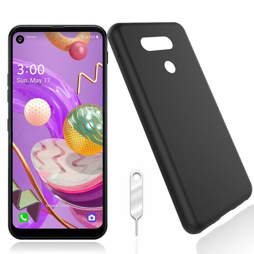 Dustproof Crystal Clear Soft Silicone TPU Case Cover for Verizon LG Q70 ...