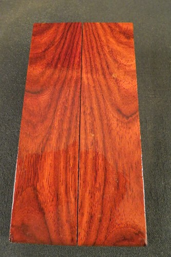 COCOBOLO KNIFE SCALES 1.5" x 6.1" x .4" GREAT COLOR AND FIGURE!!!!! | eBay