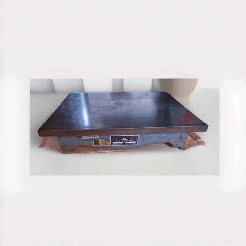 VINTAGE WINDLEY BROS grade A Surface Plate, Engineers Marking Out Table ...