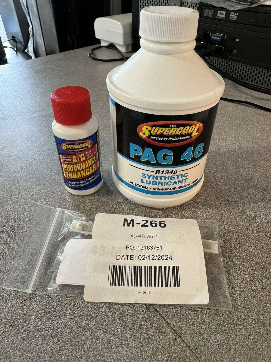 Pag 46 Refrigerant Oil TSI Supercool PAG Oil 46 - 8 Oz Performance ...