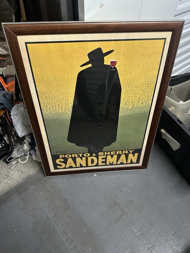 Sandeman Porto & Sherry Framed Advertising Poster by G. Massiot | eBay