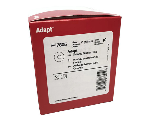 10 Hollister 7805 Adapt Moldable Ostomy Barrier Rings 2” Expires 2028 ...