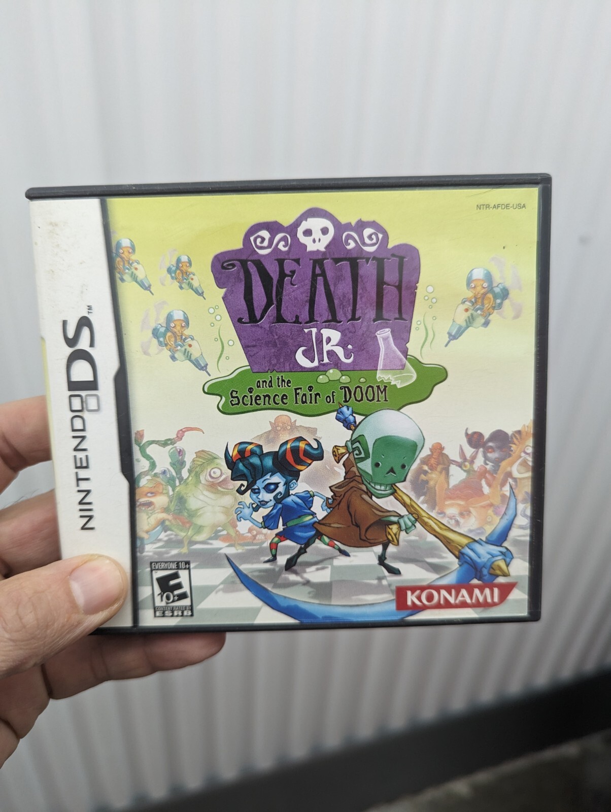 Death Jr & the Science Fair of Doom Value - GoCollect (nintendo-ds ...
