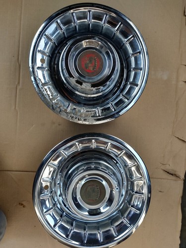 1956 56 Cadillac Hub Caps 15" Wheel Cover Hubcap | eBay