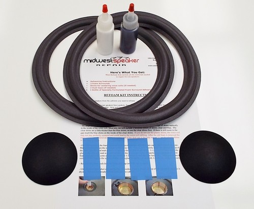 JBL 310G-1 Radiance R103 10" Refoam Kit - Speaker Repair - FREE ...