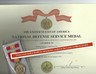 NDSM National Defense Service Medal Certificate Army Navy Air Force ...