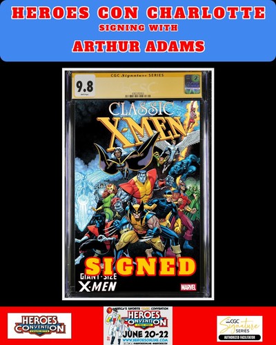 GIANT SIZE X-MEN #1 MARVEL CGC SS HEROES-CON ARTHUR ADAMS SIGNED ...