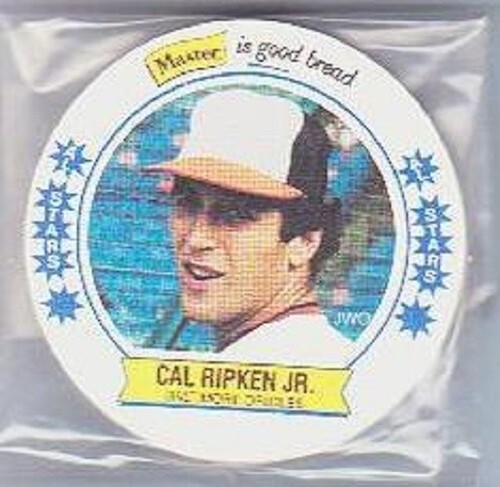 DISCS - 1989 MSA MASTER BREAD BASEBALL DISC Card SET MSB008 - #A5L | eBay