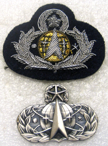 US Air Force Badge Space Operations Master, badges lot of 2 | eBay