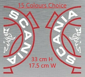 Scania Stickers in Car Exterior Styling Badges, Decals & Emblems for ...