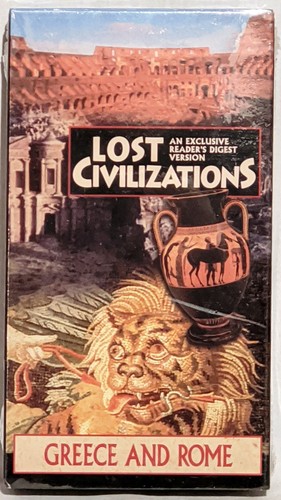 Time Lifes Lost Civilizations Greece & Rome VHS, 1995) ~ Brand New ...