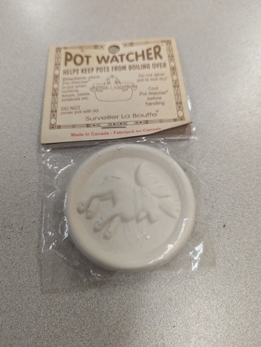 Pot Watcher Dics Ceramic Keeps Pot From Boiling Over | eBay