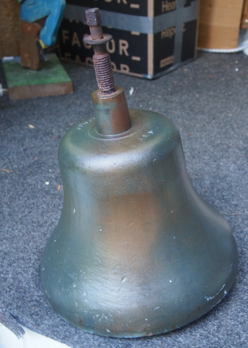 1950's EMD BRONZE LOCOMOTIVE BELL 8004156 - 12 In - w/CLAPPER | eBay