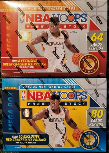 2019-20 Panini NBA Hoops Premium Stock Basketball Mega - Lot Of 2 Boxes ...