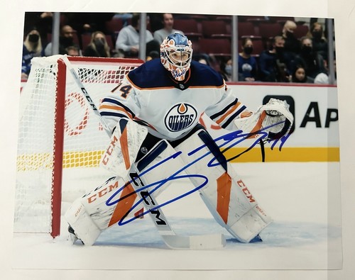 Stuart Skinner Signed 8x10 Photo Edmonton Oilers 1 COA | eBay