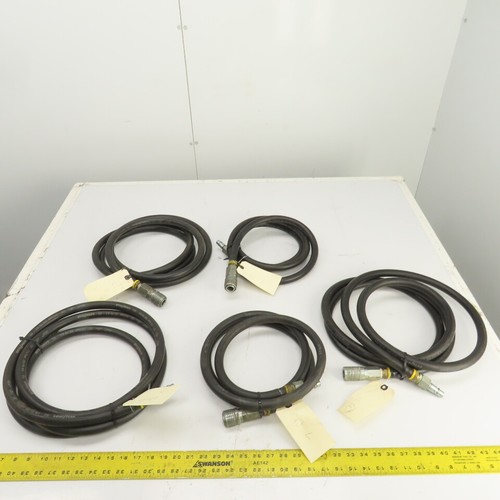 Insta-Grip Ultra-Grip Hoses 7-12' L x 1/2" 250 PSI W/ Fittings Mixed ...