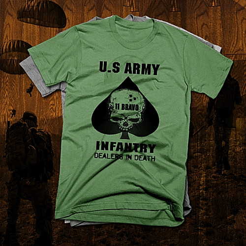 Infantryman t-shirt military Combat Veteran Iraq War Infantry Tactical ...